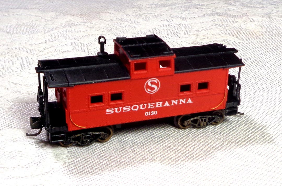 N Scale Unbranded - Caboose Freight Car "susquehanna" 0120 - Pre-owned ...