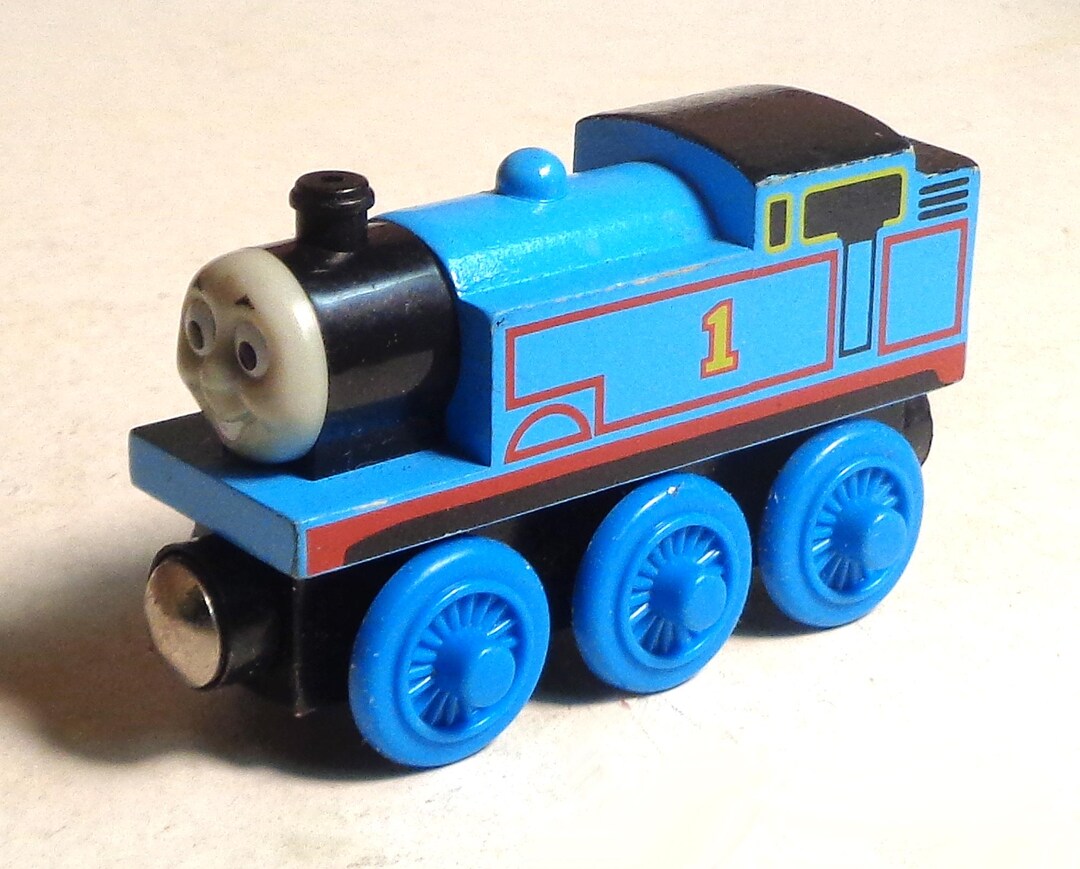 Thomas the Tank Discontinued Collectible WOOD Train Car-"thomas-version ...