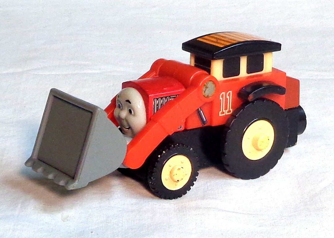 Thomas the Tank & Friends jack. Discontinued Collectible WOOD Backhoe ...