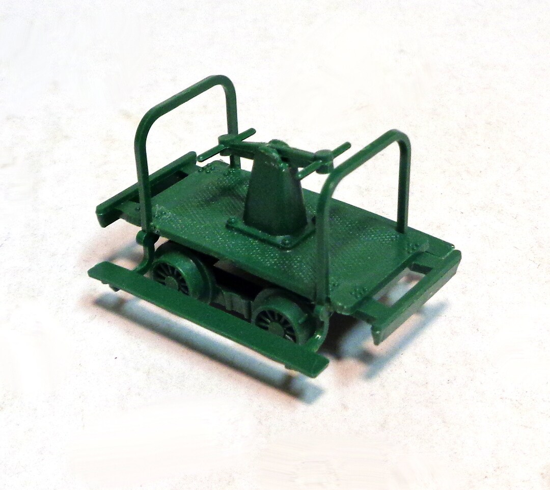 HO Scale Non-operating Gandy Dancer Plastic Built up Model for Display ...