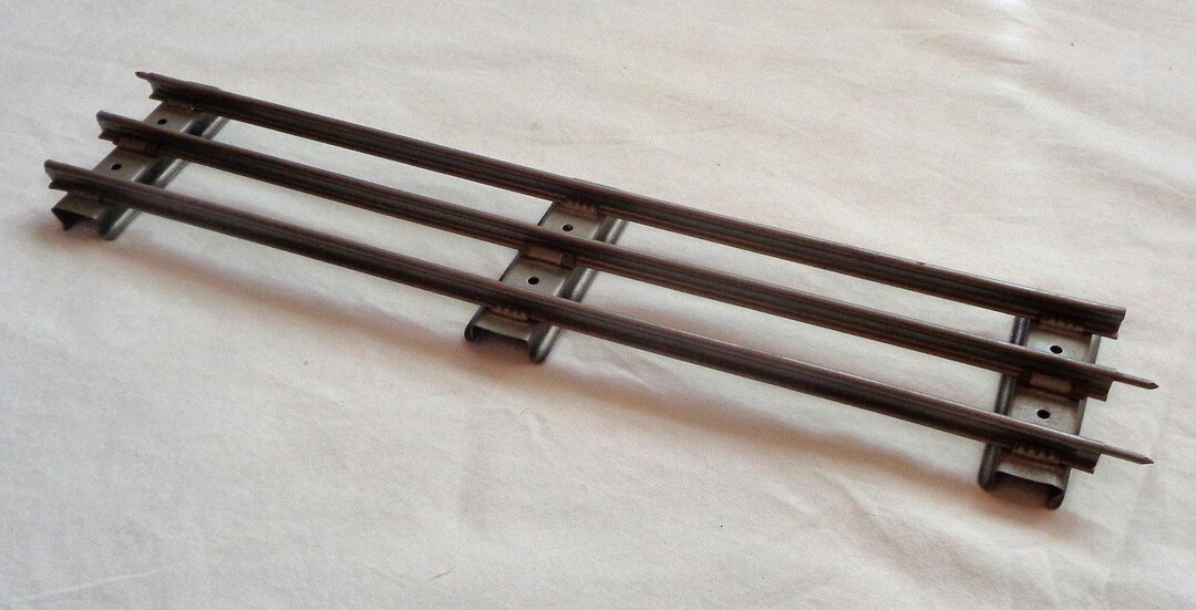 G Scale - Ives/lionel All Metal Tubular Type Train Track - One Straight ...