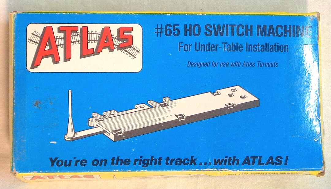 HO Scale Atlas #65 - Under Table Switch Machine. New in Box! - Etsy