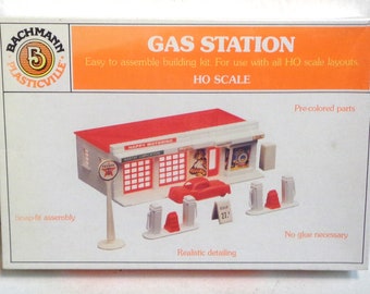 Ho Scale Gas Station - Etsy