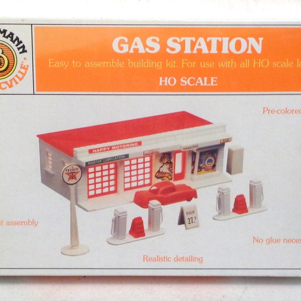 Ho Scale Gas Station - Etsy