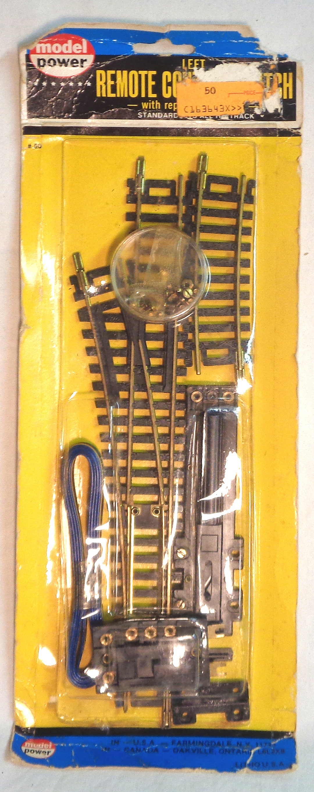 HO Scale Model Power - Left Remote Switch Track - NEW in Package! - Etsy