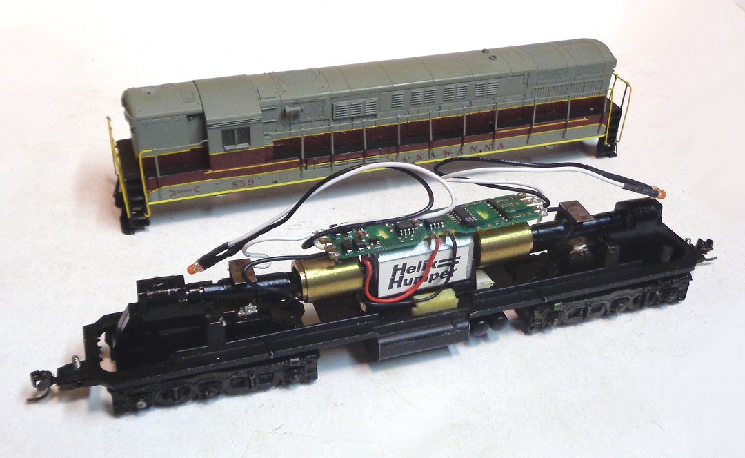 HO Scale Athearn H24-66 Diesel Locomotive lackawanna 859 NCE Da SR ...