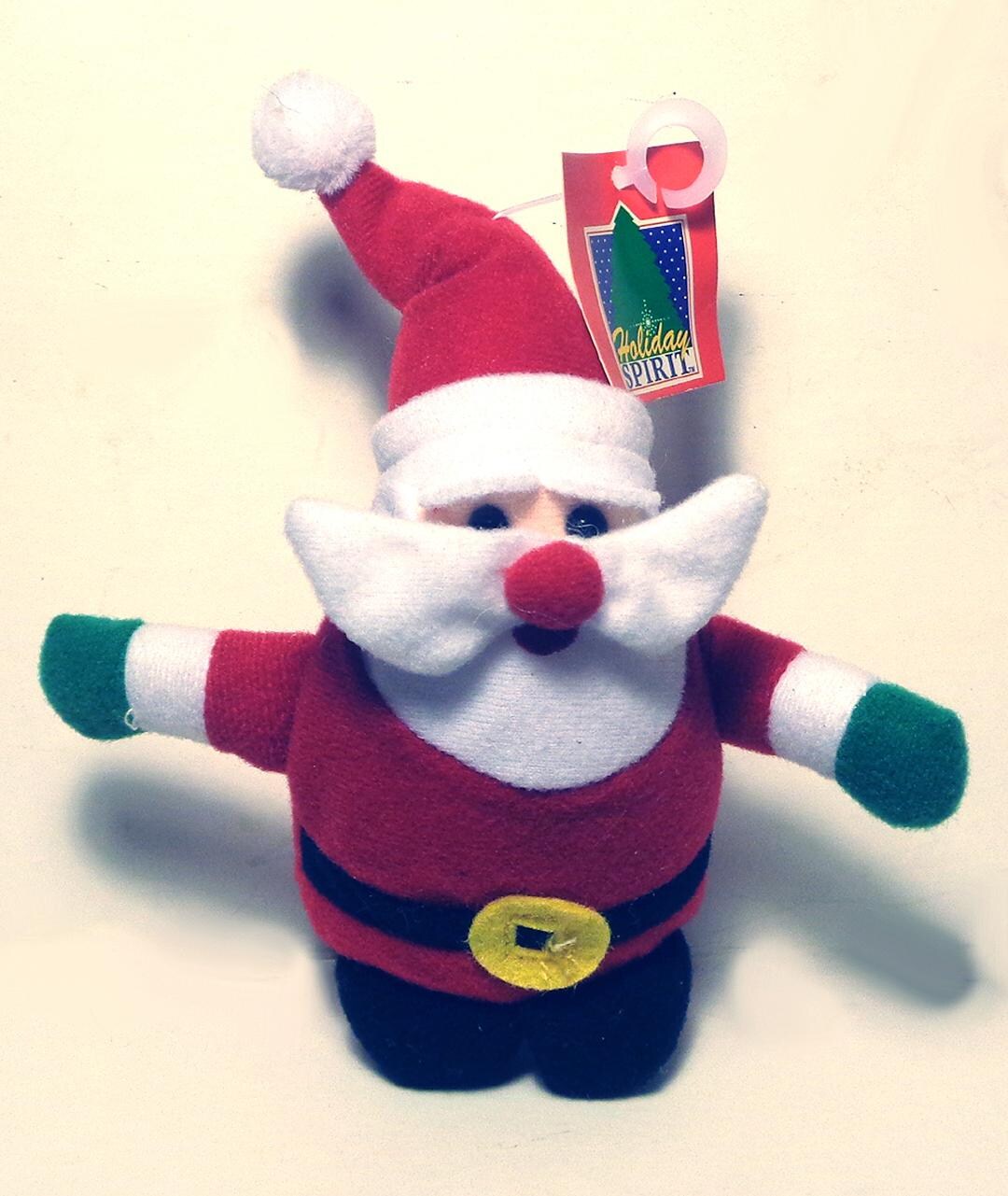 Cute Miniature Sized Santa Plush Toy - Perfect for Stocking Stuffer! - Etsy