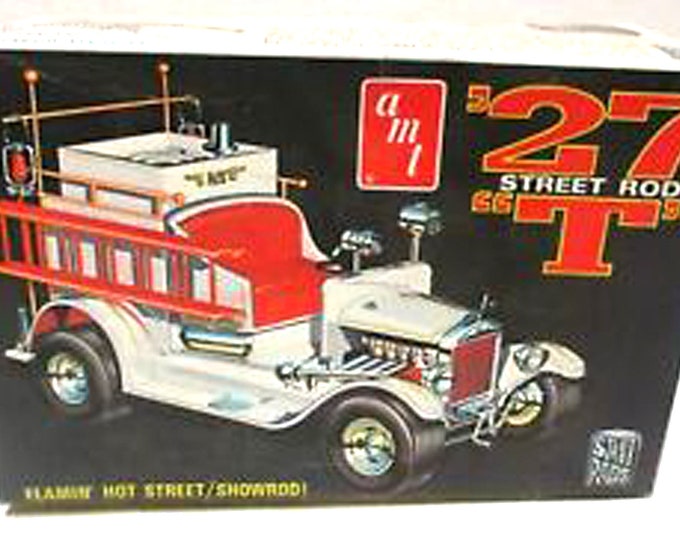 AMT 1970s RARE Kit 1/25 Scale Ford Model T 27 Street Rod T Model Kit - Etsy