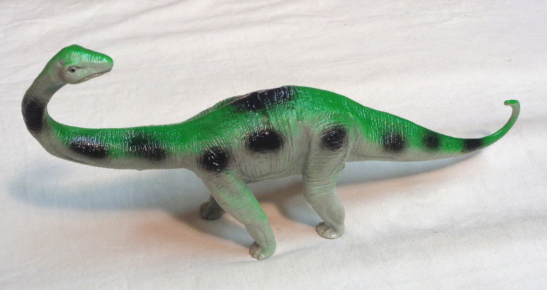 Plastic Dinosaur Model - Brachiosaurus(green Version) - Approx 10 ...