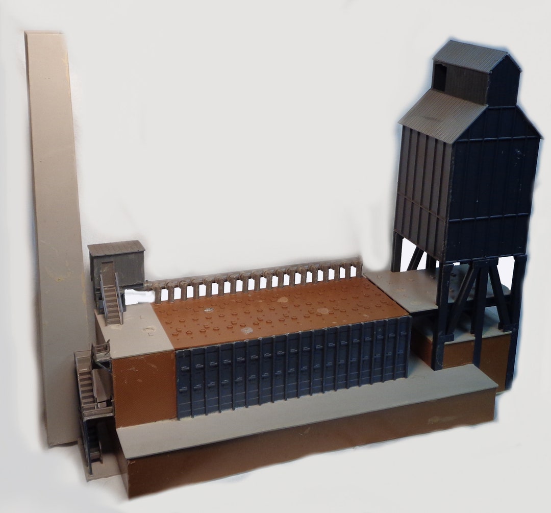 HO Scale Built up Kit Pre-owned LARGE Mining Complex Factory as is ...