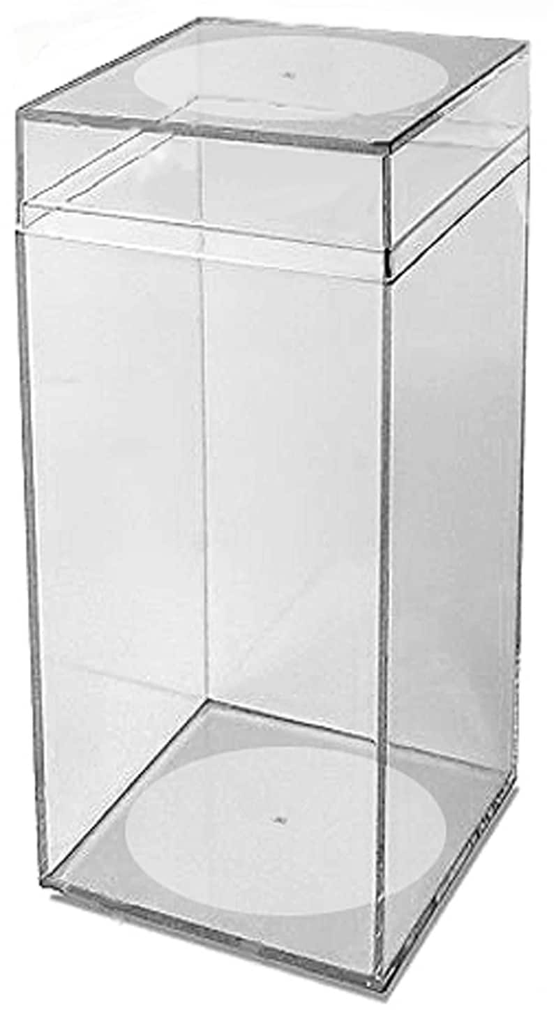 7.25x4x4 Inch Clear Plastic Box Protector for NORMAL Sized Beanie ...