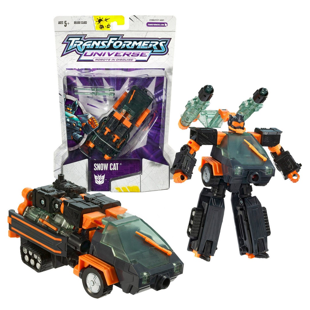 Deluxe Class Transformers Universe Snow Cat MINT on - Etsy
