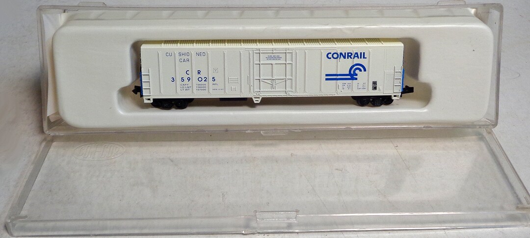 N Scale Concor Freight Car - 57 Foot Mechanical Reefer Box "conrail" NEW in Original Box! - Etsy