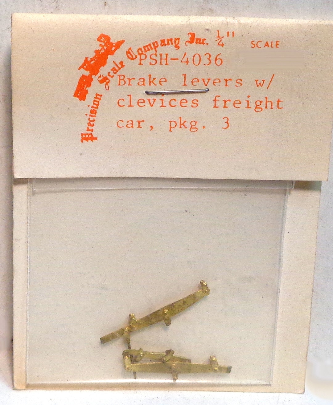 Ho Scale Precision Scale Co Inc. - Brass Brake Levers With Clevices ...