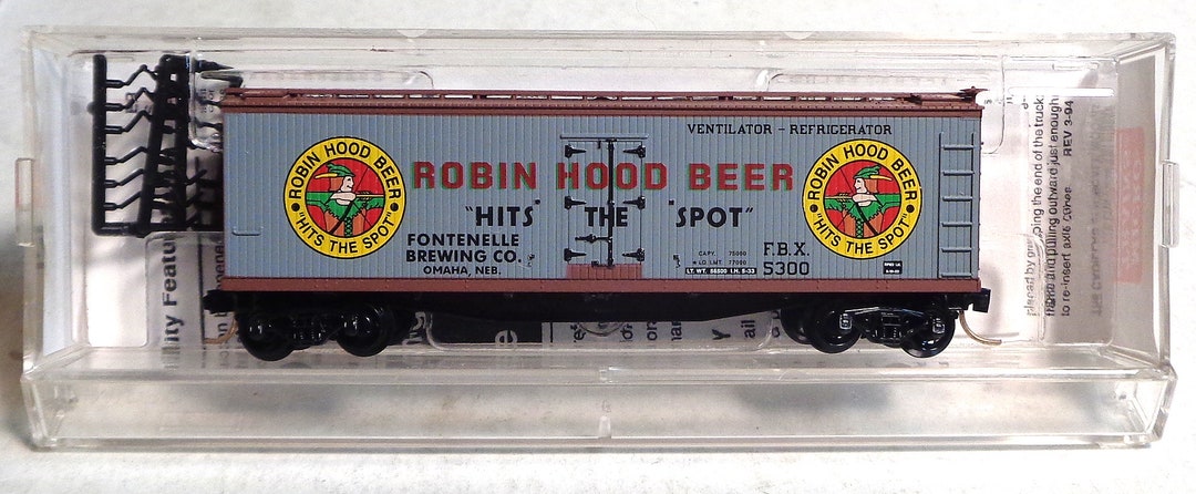 N Scale Micro-trains Freight Car 40 Foot Double Sheathed Wood Reefer ...