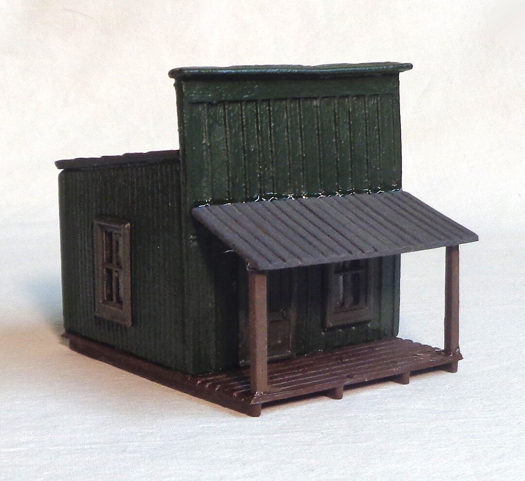 HO Scale Pre-owned Built up KIT for Train Layouts - "western Town ...