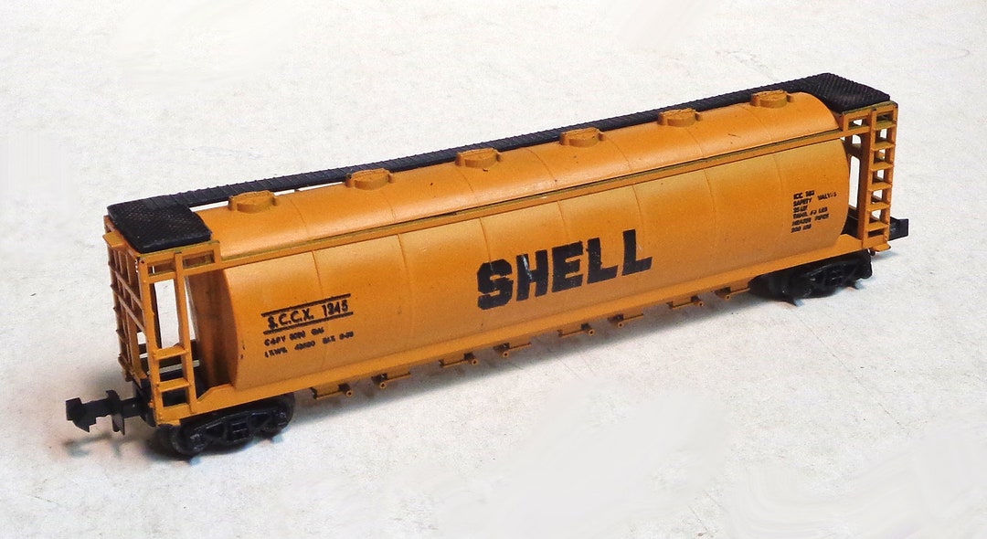 N Scale Pre-owned TRIX Freight Car: "shell" Cylindrical Hopper! - Etsy