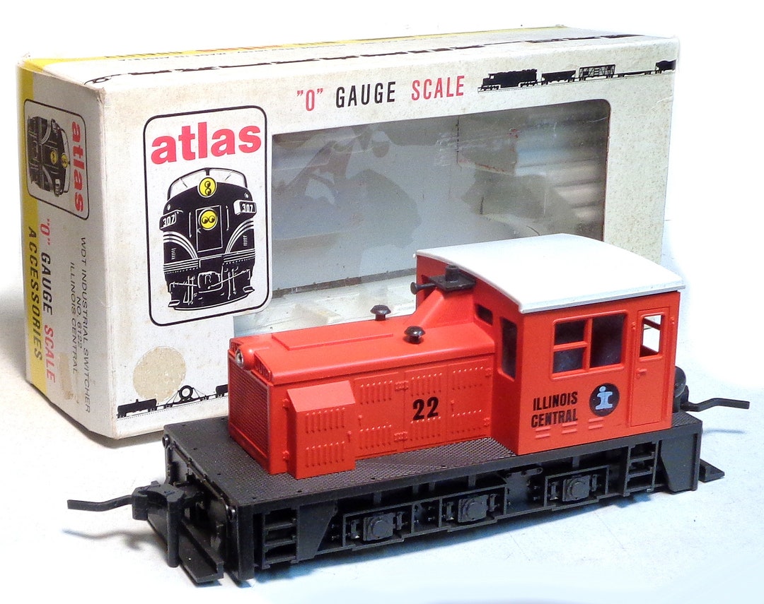 O Scale 2 Rail ATLAS WDT Industrial Switcher Diesel Loco-"illinois ...