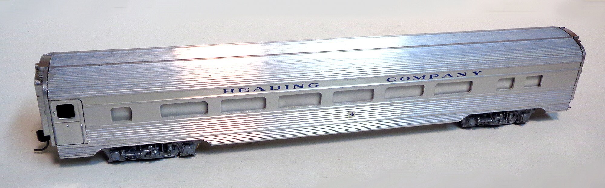 HO Scale Used Aluminum Passenger Train Car 4 reading - Etsy
