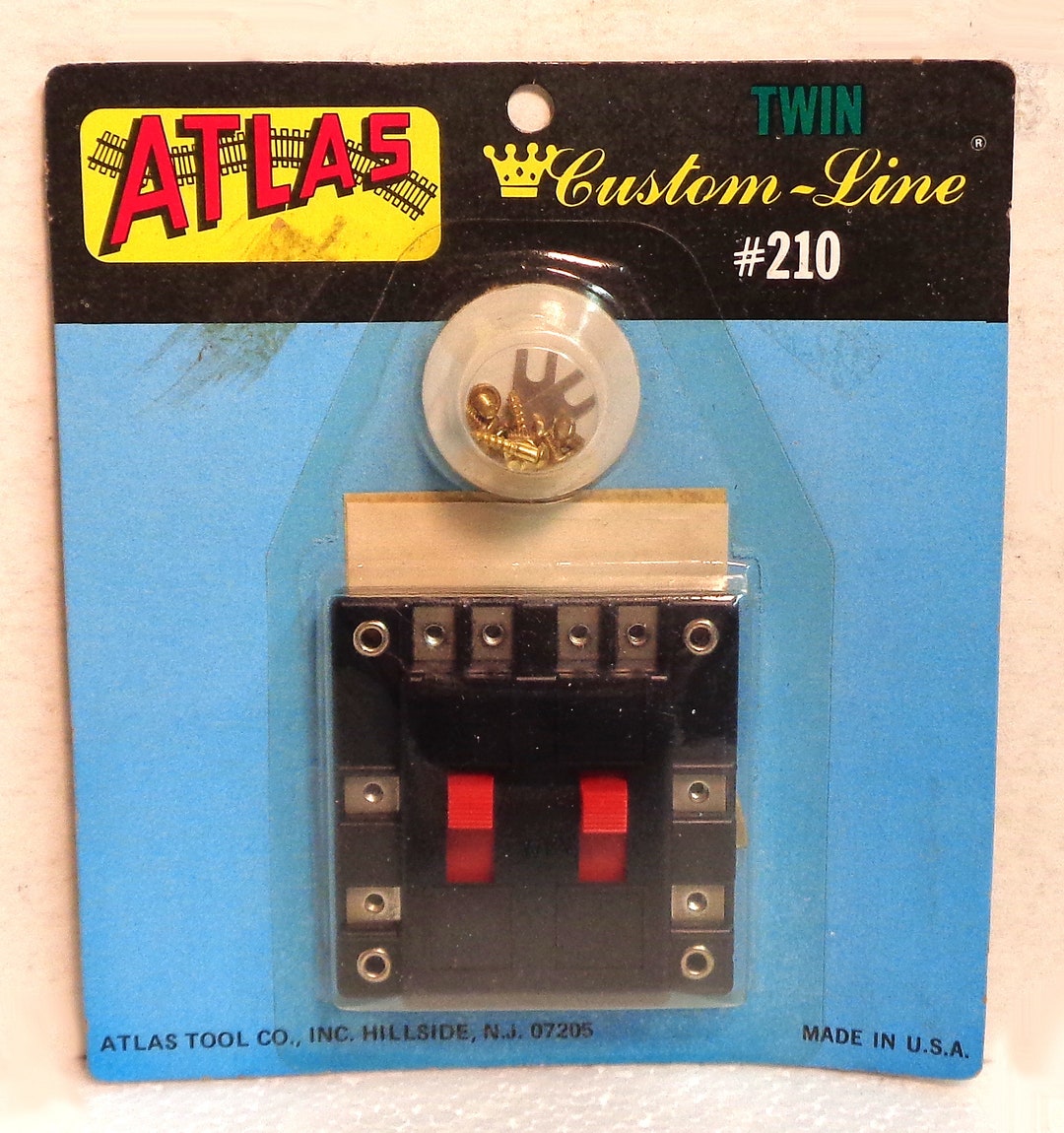 HO 1/87 Scale Trains - ATLAS #210 Custom Line Switch - Mint on Card! - Etsy