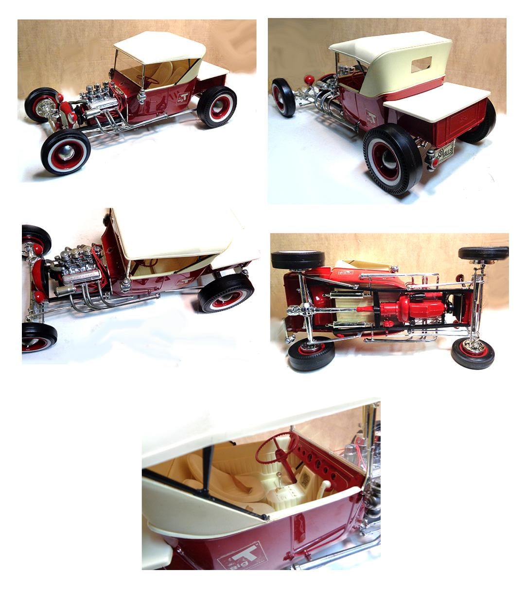 1/8 Scale VERY RARE Monogram 1960s "big T" - Built up Kit - Fine ...