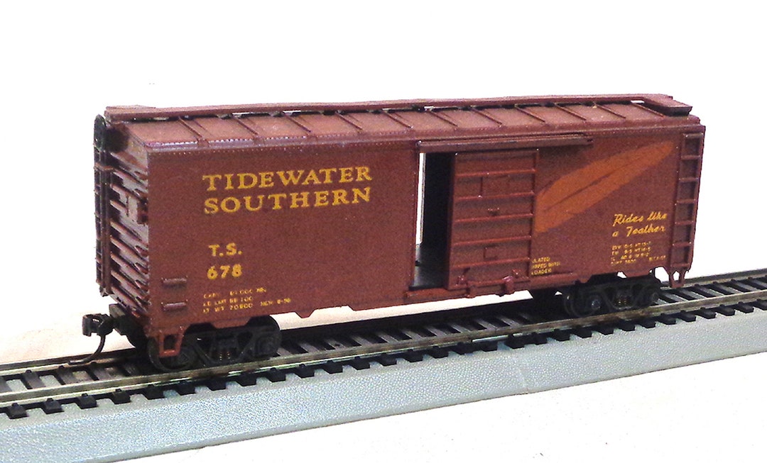 HO Scale Built up Kit tidewater Southern Box Car - Etsy