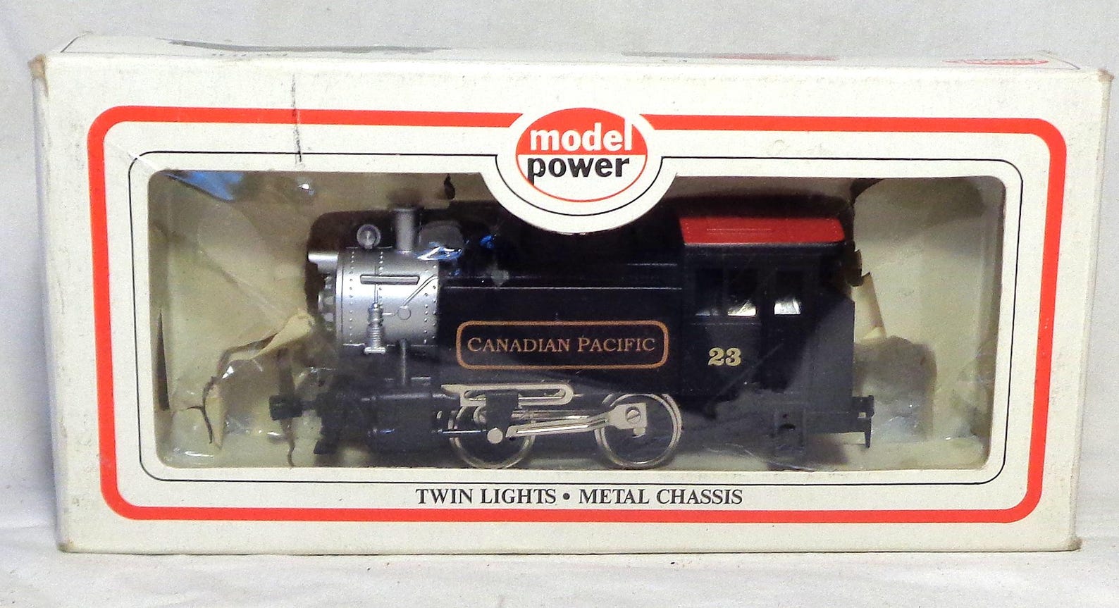 HO Model Power 0-4-0 Steam Tank Switcher Locomotive-"canadian Pacific ...