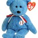 Ty Beanie Babies - "addison" Baseball Bear - Excellent Condition With ...