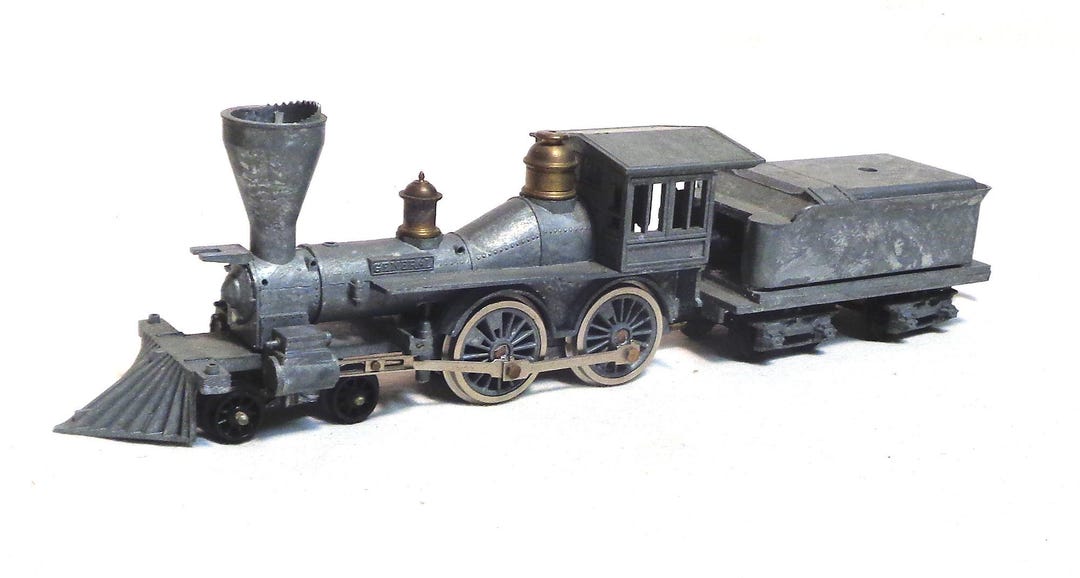 HO Mantua 4-4-0 Steam "general" Steam Locomotive Engine W/tender ...