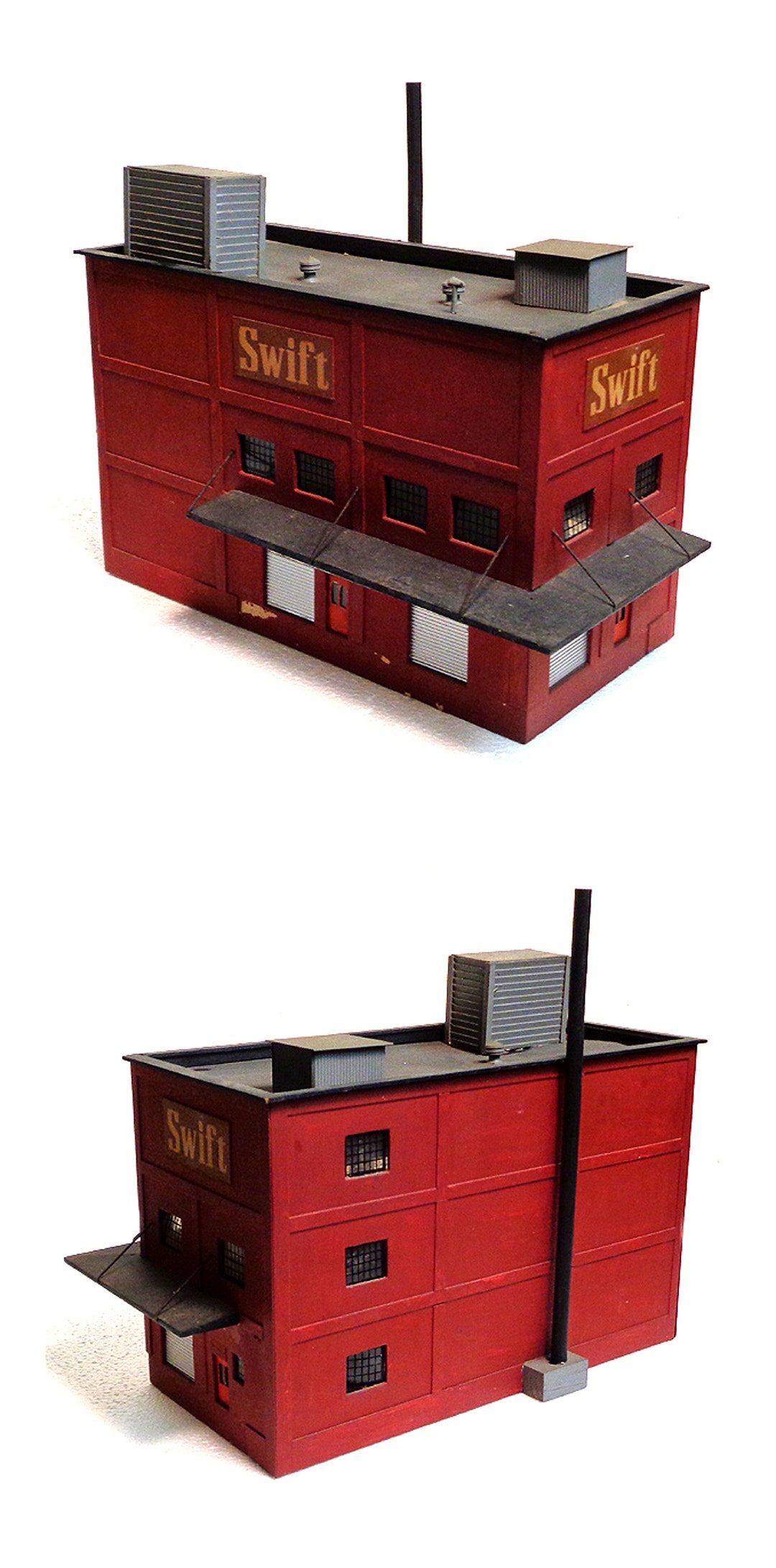 HO Scale Scratch Built "swift" Factory - Hand Made of Wood - Good ...