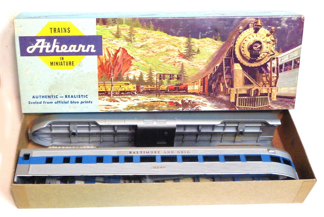 HO Scale - Athearn - Streamline Observation Passenger Car - "baltimore ...
