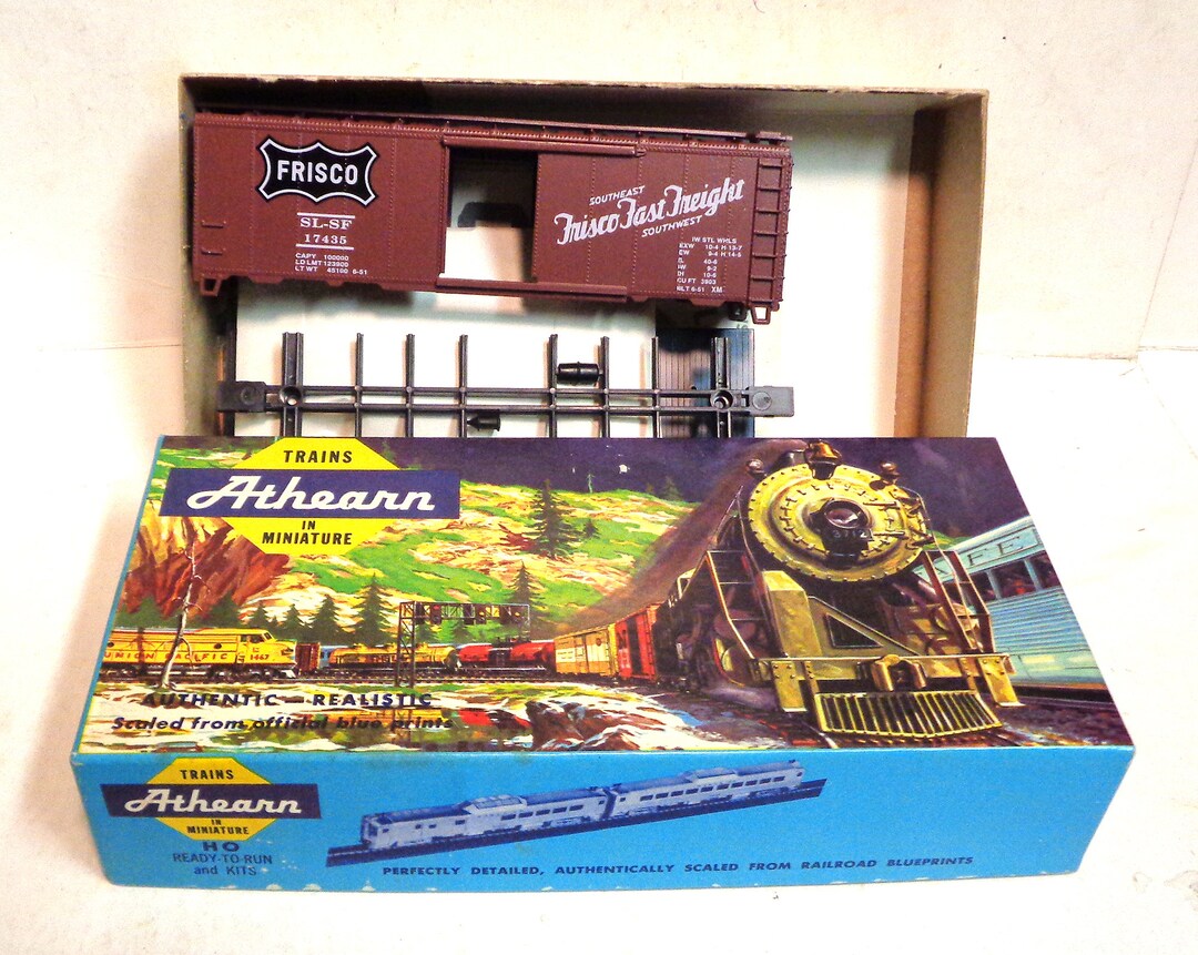 HO Scale NEW Old Stock - Athearn-branchline Kit - "frisco" - 40 ...