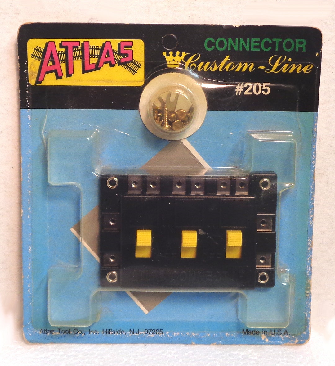 HO 1/87 Scale Trains - ATLAS #205 Connector Custom Line Switch - Mint ...