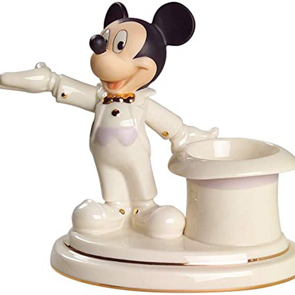Mickey Mouse Porcelain Figurine - Etsy