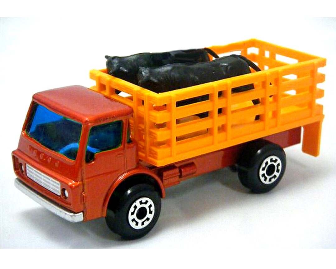 Matchbox Superfast #71 - Dodge Cattle Truck With Cattle - Mint Shape No ...
