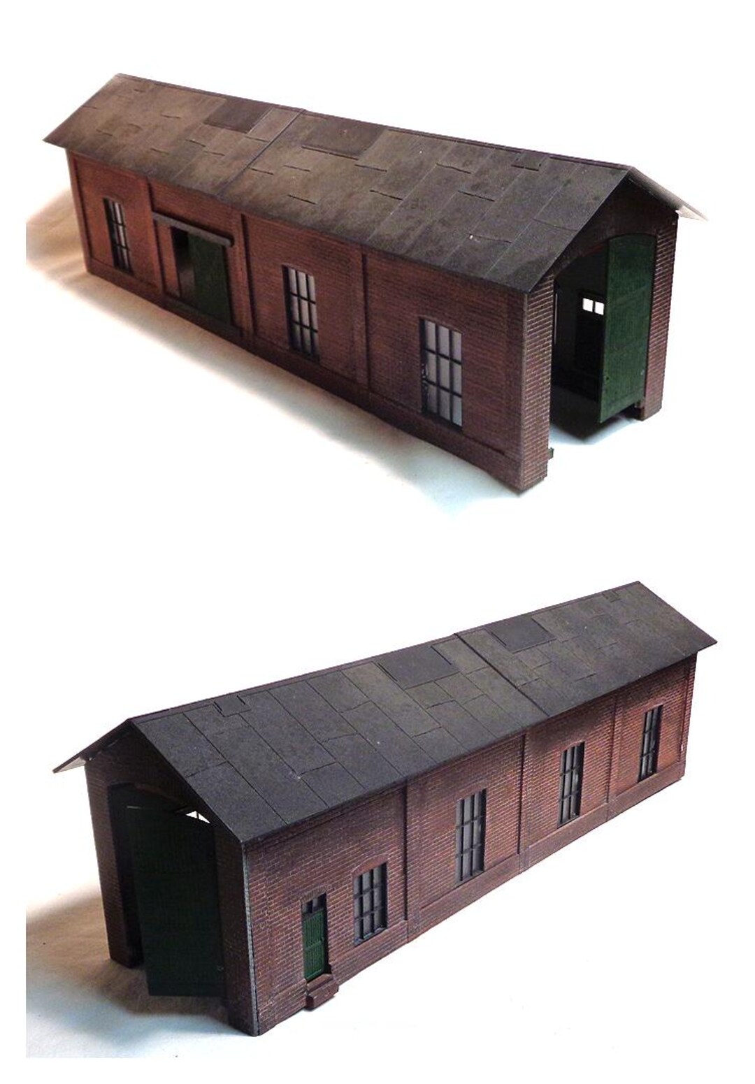 O Scale Built up Pre-owned Building KIT - Lionel Single Stall Engine ...