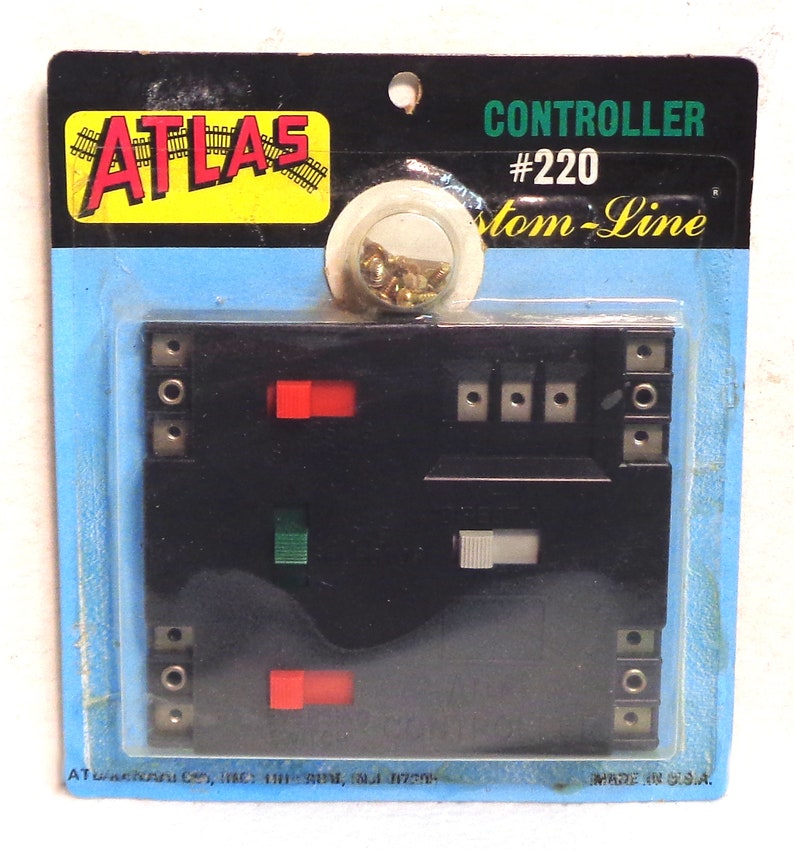 HO 1/87 Scale Trains ATLAS 220 Controller Switch Mint on - Etsy
