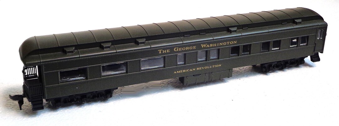HO Scale Used Athearn Passenger Train Observation Car chesapeake & Ohio ...