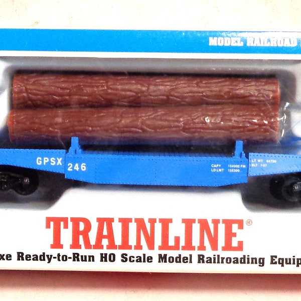 Ho Scale Log Car - Etsy
