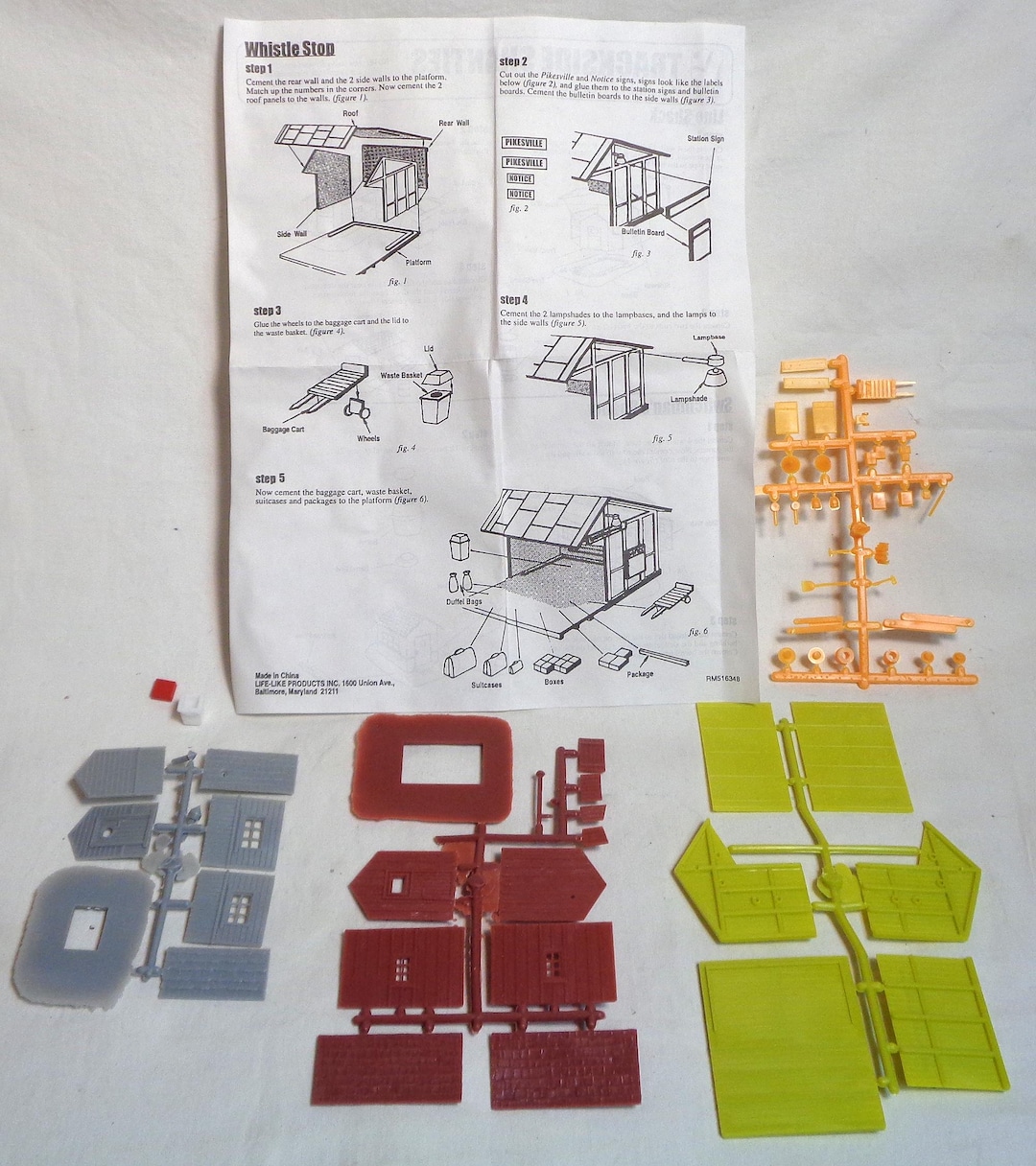 HO Scale Trackside Buildings - THREE Brand New Trackside Kits ...