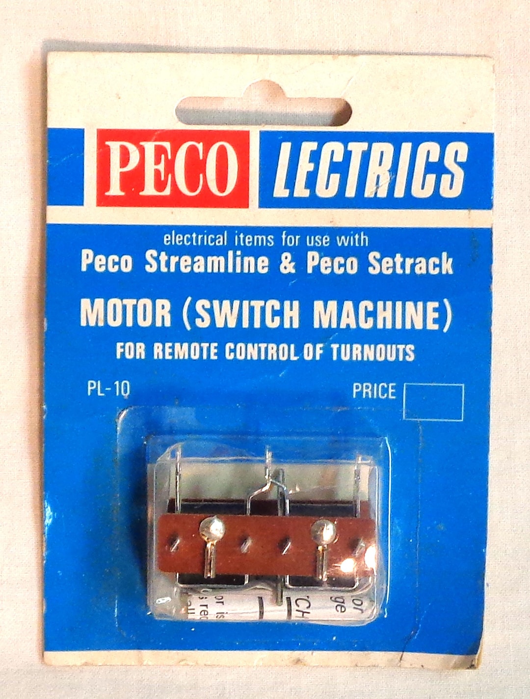 HO Scale PECO Lectrics - Motor Switch Machine - for Remote Control ...