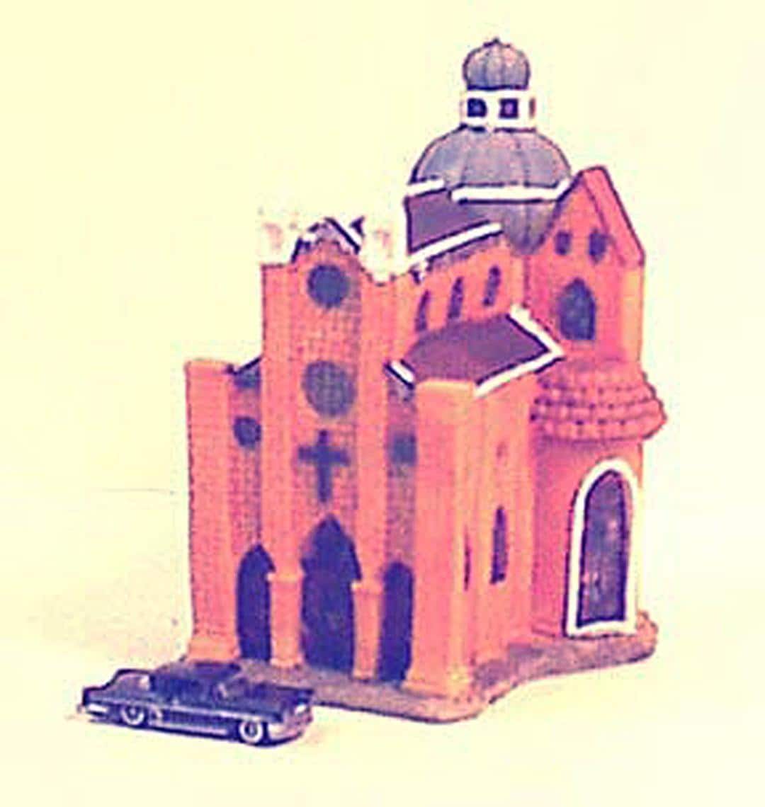 Miniature Church(g) for Possible Use W/trains - Highly Detailed Made ...