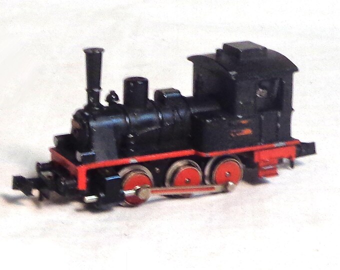 N Scale - Vintage TRIX 0-6-0 Steam Tank Switcher Loco Engine - Runs ...