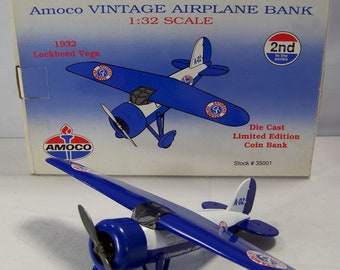 Diecast Airplane Bank - Etsy