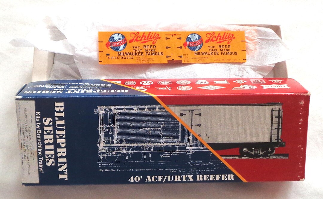 Ho New Old Stock - Branchline Blueprint Series KIT - "schlitz" Beer ...