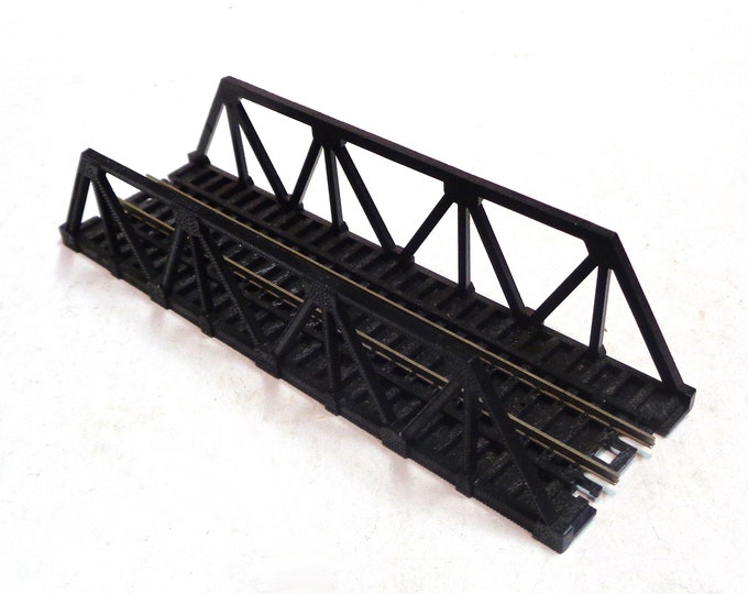 N Scale ATLAS - Warren Truss Bridge Complete With Track Section - Like ...