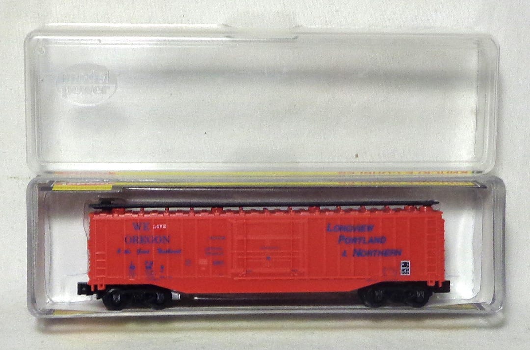 N Scale Model Power - 50ft Box Freight Car - "longview, Portland ...