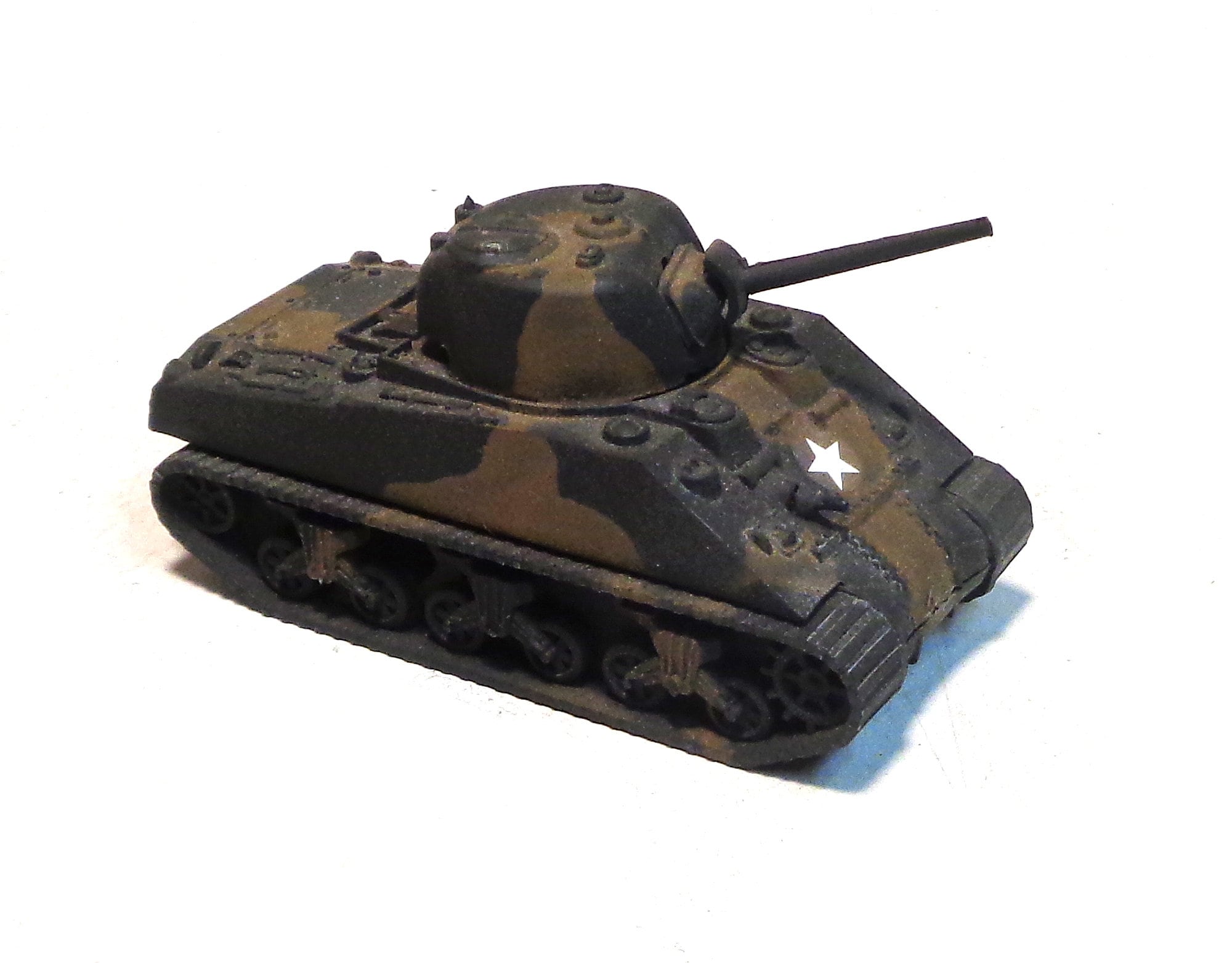 Approx 1/72 Scale Military Built up Pro Painted U.S. Army M4 Sherman ...