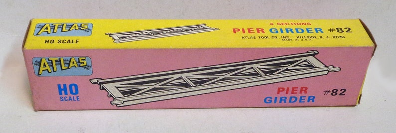 HO Scale Atlas Pier Girder Set of 4 Bridges New in the - Etsy
