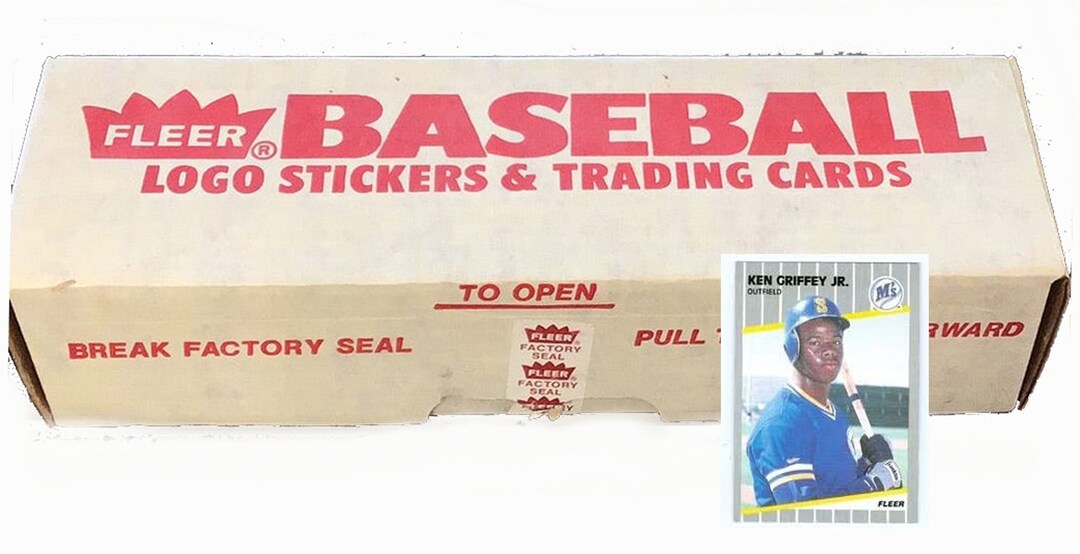 1989 Fleer Baseball Card COMPLETE Factory Set of 660 Cards Plus Bonus ...